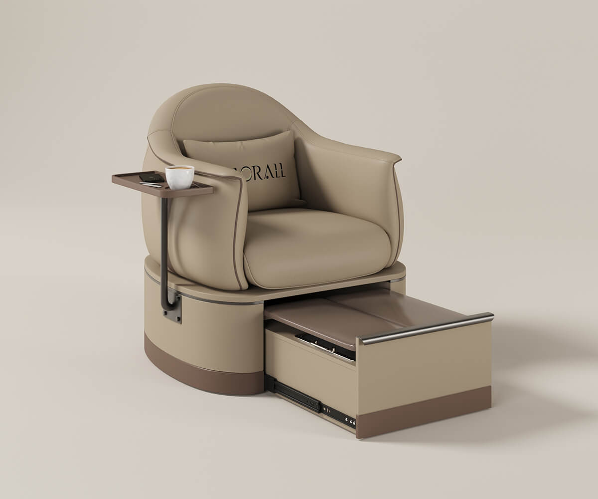 Brown Pedicure Spa Chair TR1001 - Glorall Beauty | A Brand For Salon ...