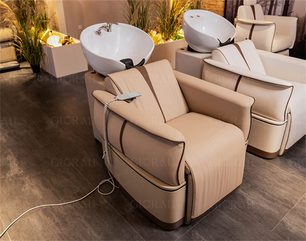 Brown | TR8003 | Shampoo Chair - Glorall Beauty | A Brand For Salon ...