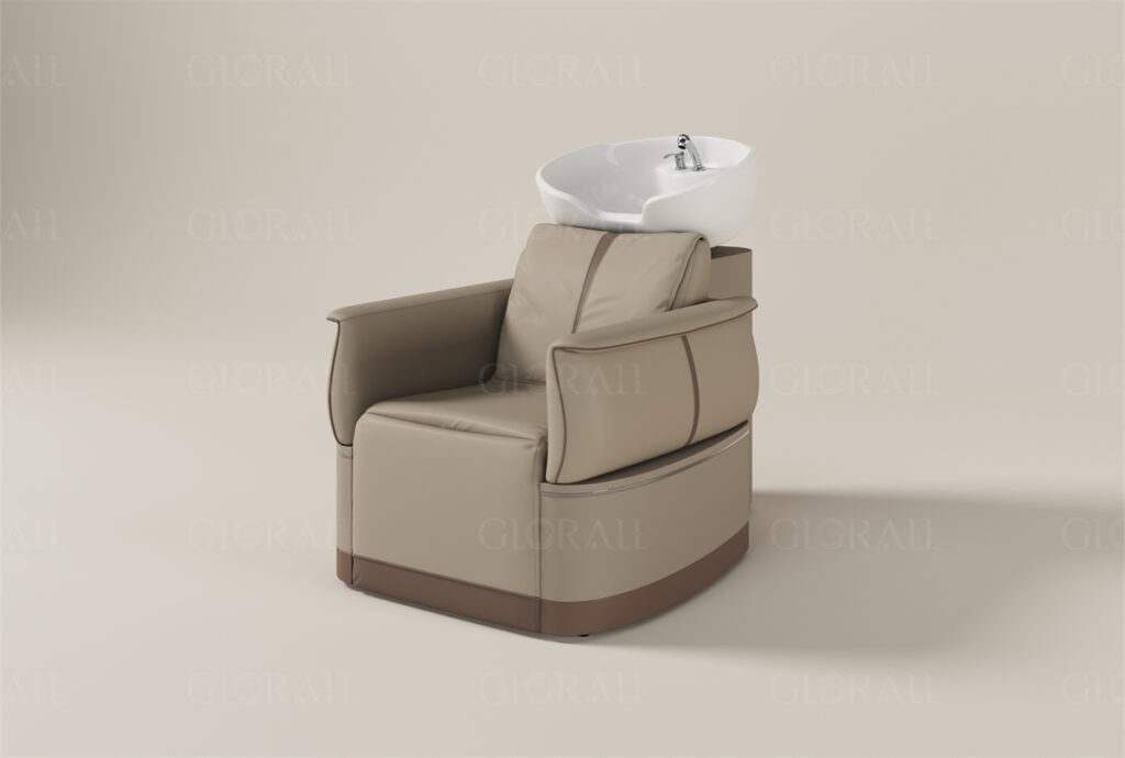 Brown | TR8003 | Shampoo Chair - Glorall Beauty | A Brand For Salon ...