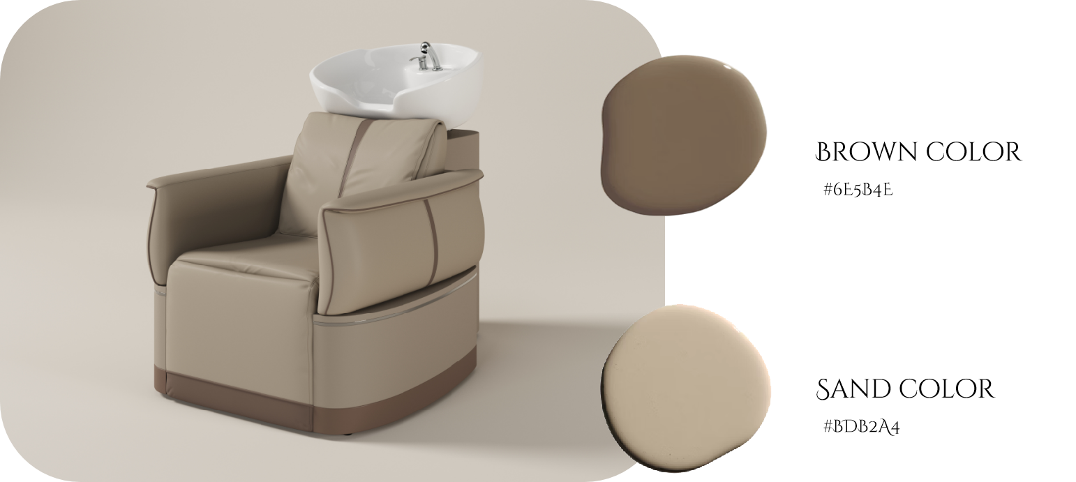 Brown | TR8003 | Shampoo Chair - Glorall Beauty | A Brand For Salon ...