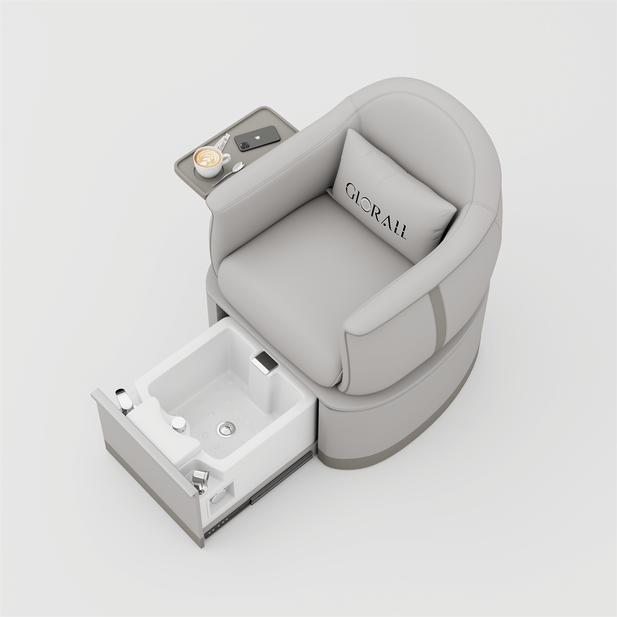 Grey • TR1001A Spa Chair - Original Patented Design