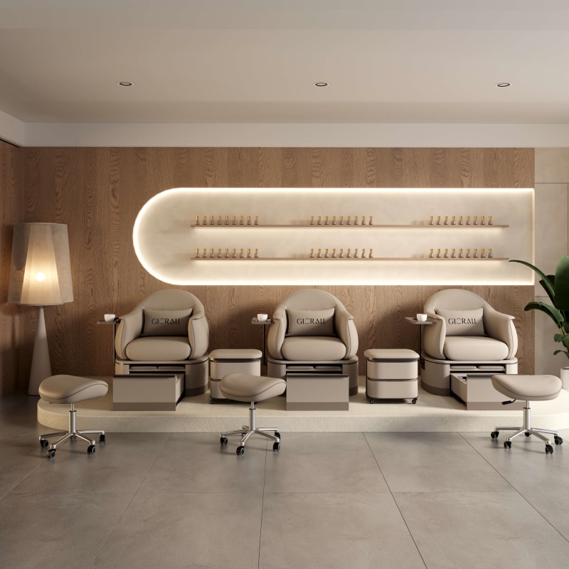 Brown Pedicure Spa Chair TR1001 - Glorall Beauty | A Brand For Salon ...